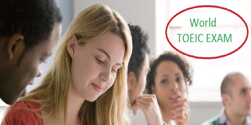 Toeic international English exams